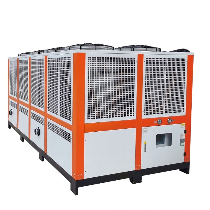 30HP Air Cooled Screw Compressor Chiller High Efficiency R407C